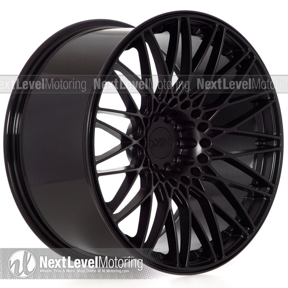 XXR Wheels: 553 20x10.25 5x112|5x120 Flat Black Rims et40
