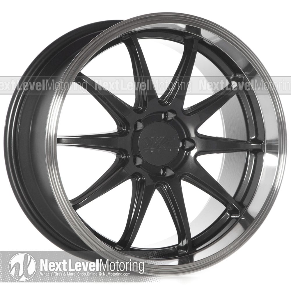 XXR Wheels: 527D 18x9 5x114.3 Graphite Rims et20