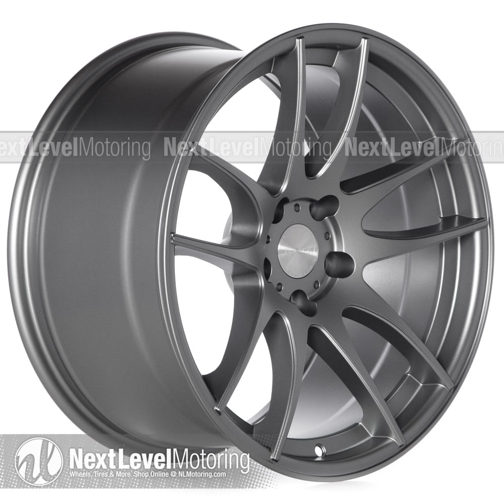 AVID.1 Wheels: AV-32 18x9.5 5x114.3 Gun Metal Rims et35