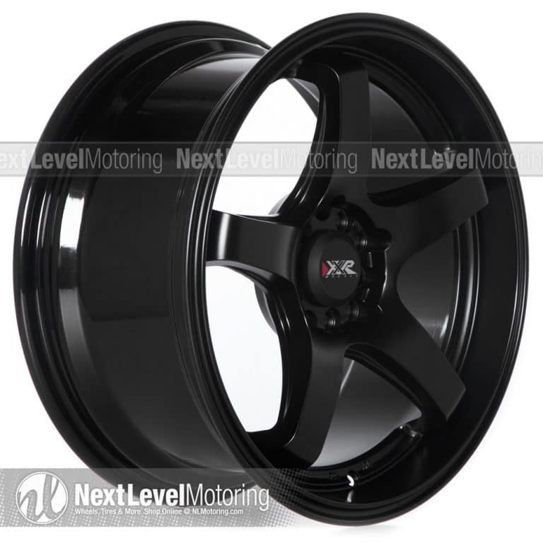 XXR Wheels: 555 17x8 5x100|5x114.3 Flat Black Rims et35