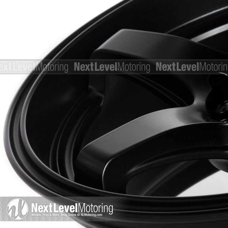 XXR Wheels: 555 17x8 5x100|5x114.3 Flat Black Rims et35