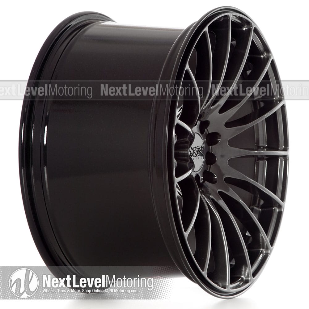 XXR Wheels: 550 18x9.75 5x100|5x114.3 Chromium Black Rims et36