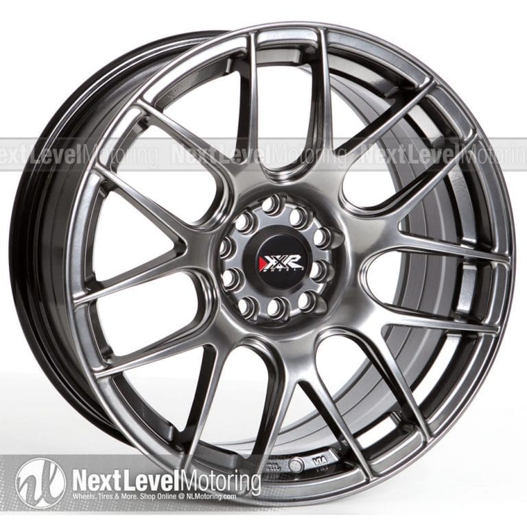 XXR Wheels: 530 17x8.25 4x100|4x114.3 Chromium Black Rims et25