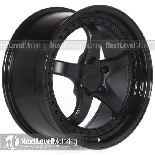 XXR Wheels: 565 18x8.5 5x108 Flat Black Rims et35