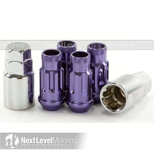 Muteki SR48 Forged Steel Open End Locking Lug Nuts: 12x1.5 - NLMotoring.com