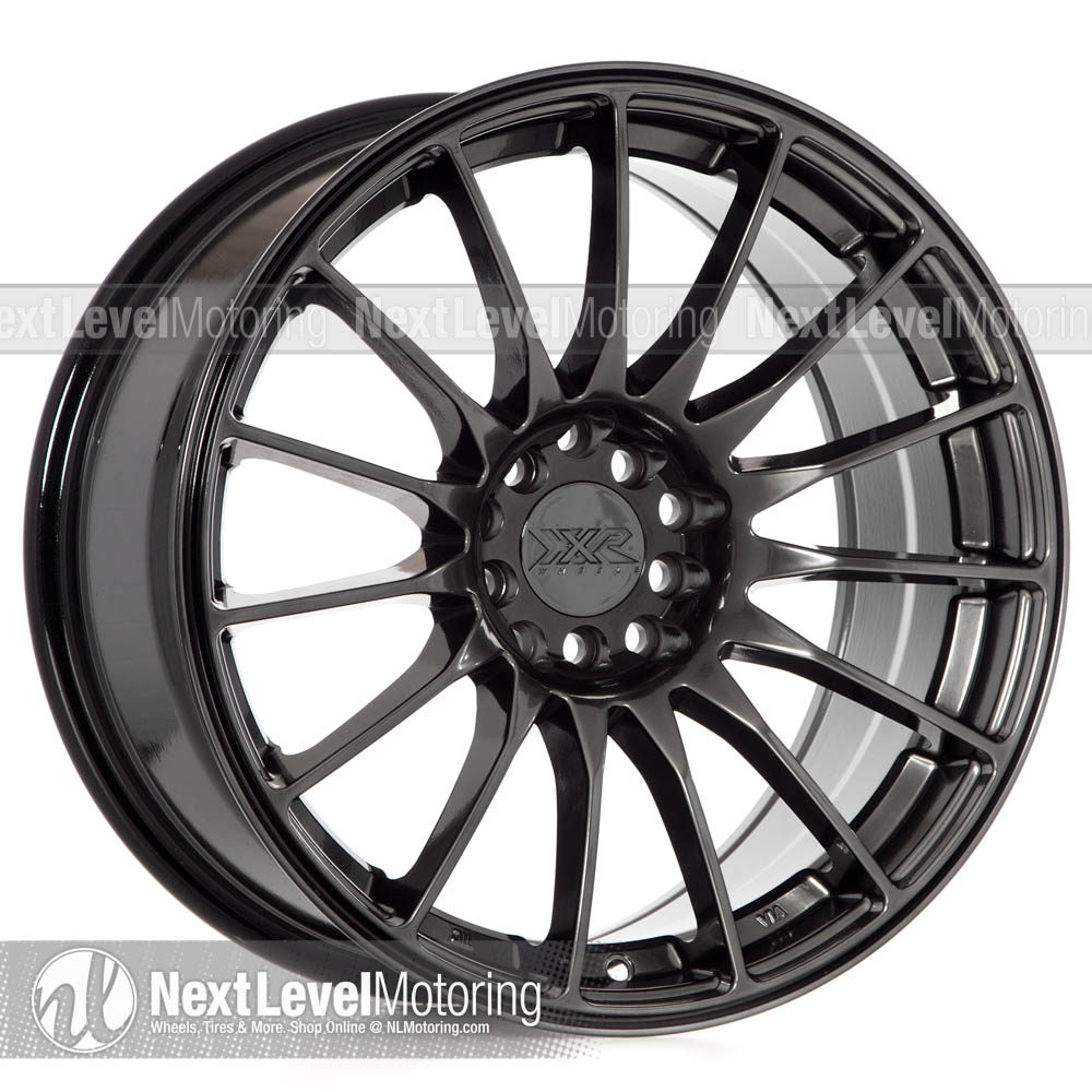 XXR Wheels: 550 17x8.25 5x100|5x114.3 Flat Black Rims et19