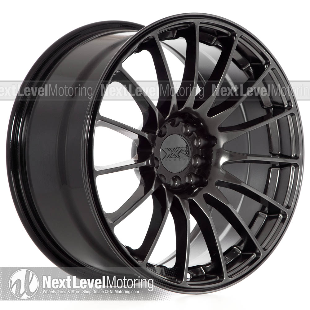 XXR Wheels: 550 17x8.25 5x100|5x114.3 Flat Black Rims et19