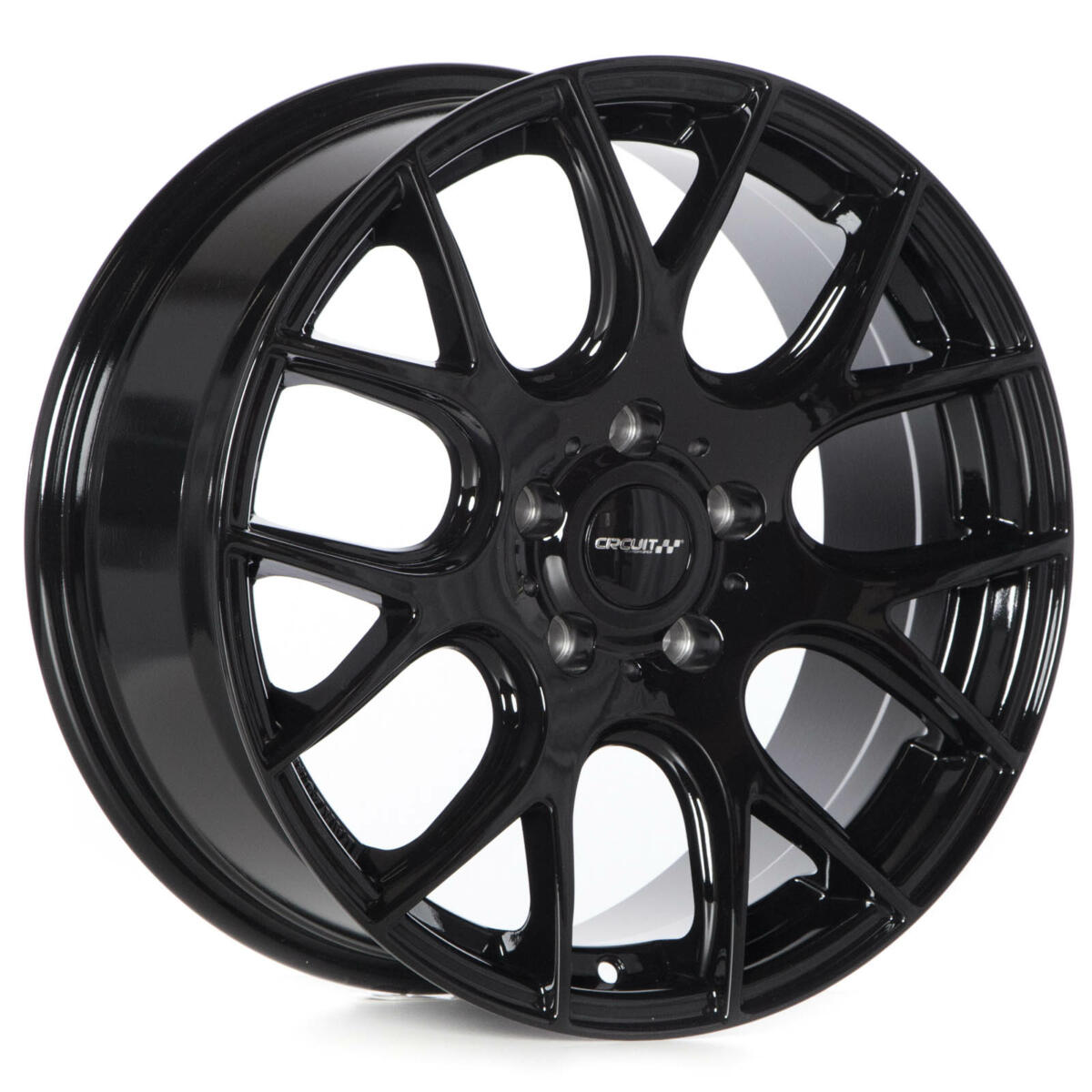 Circuit Performance Wheels: CP31 18x8 5x114.3 Full Gloss Black Rims et40