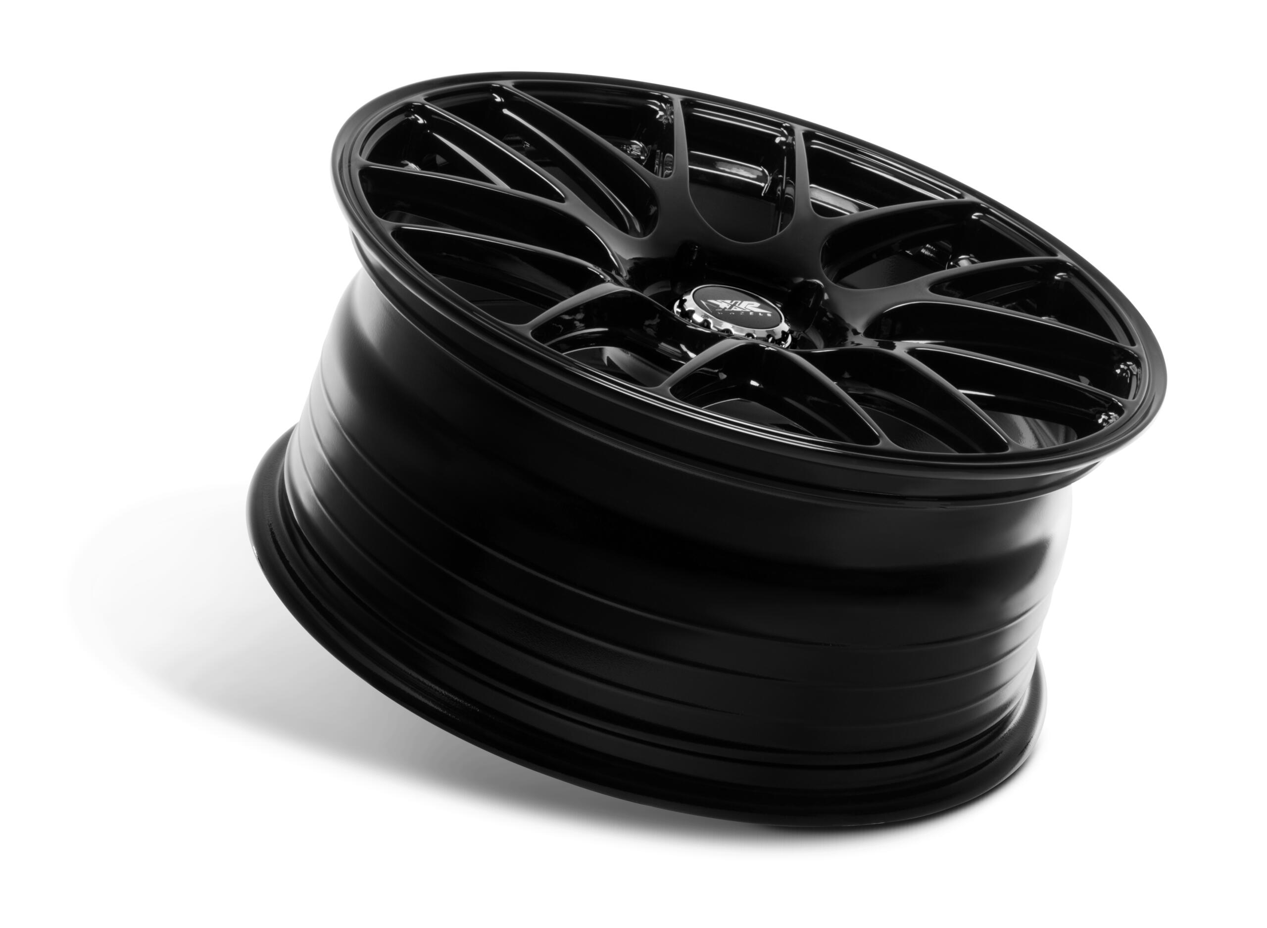 XXR Wheels: 530R 19x8.5 Gloss Black Rims et35 - 530R986520