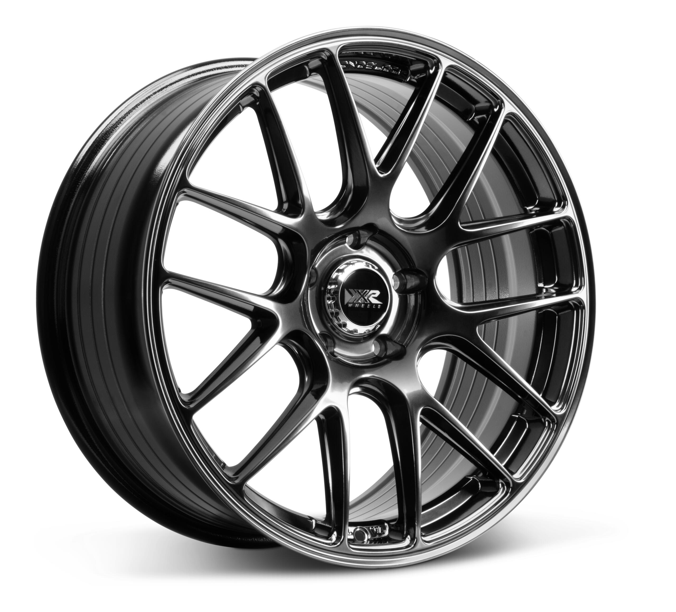 XXR Wheels: 530R 19x8.5 Chromium Black Rims et35 - 530R981250
